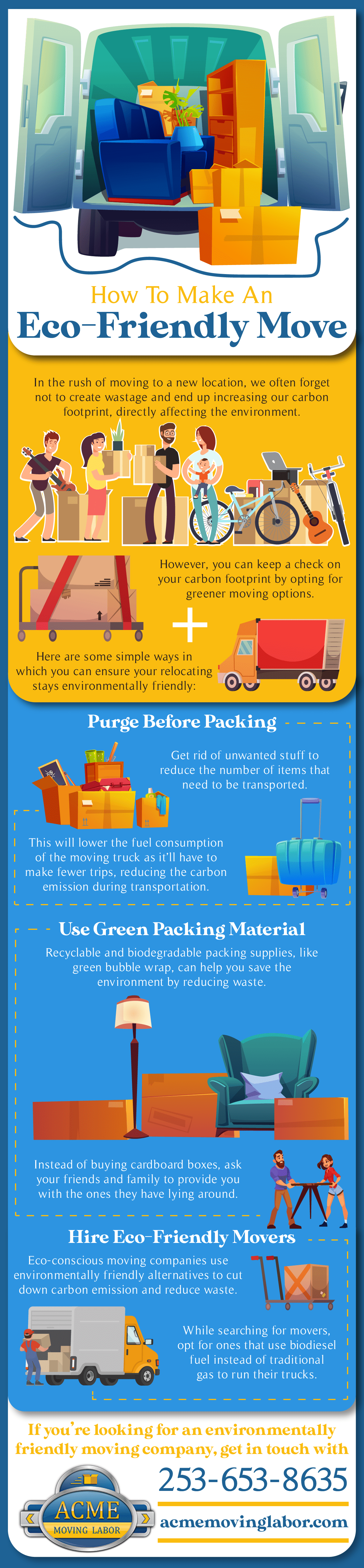 How To Make An ECO-Friendly Move | ACME Moving Labor