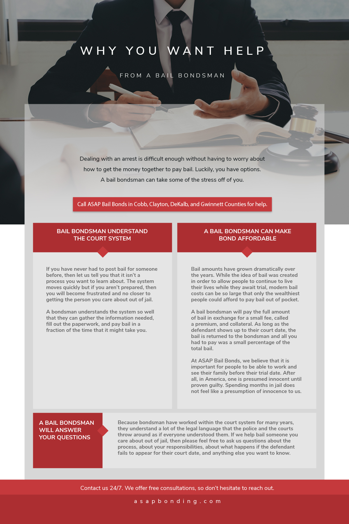 Bondsman Lawrenceville: How a Bail Bondsman Can Help