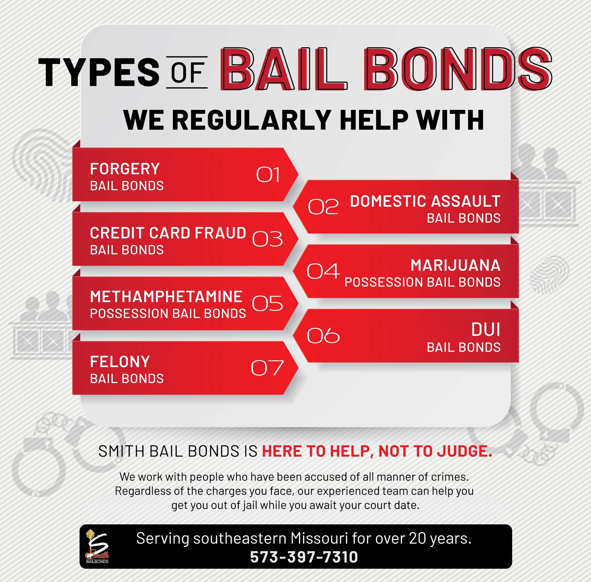 Types Of Bail Bonds Bail Bond Help In Cape Girardeau Smith Bail Bonds Types Of Bail Bonds Bail Bond Help In Cape Girardeau Smith Bail Bonds