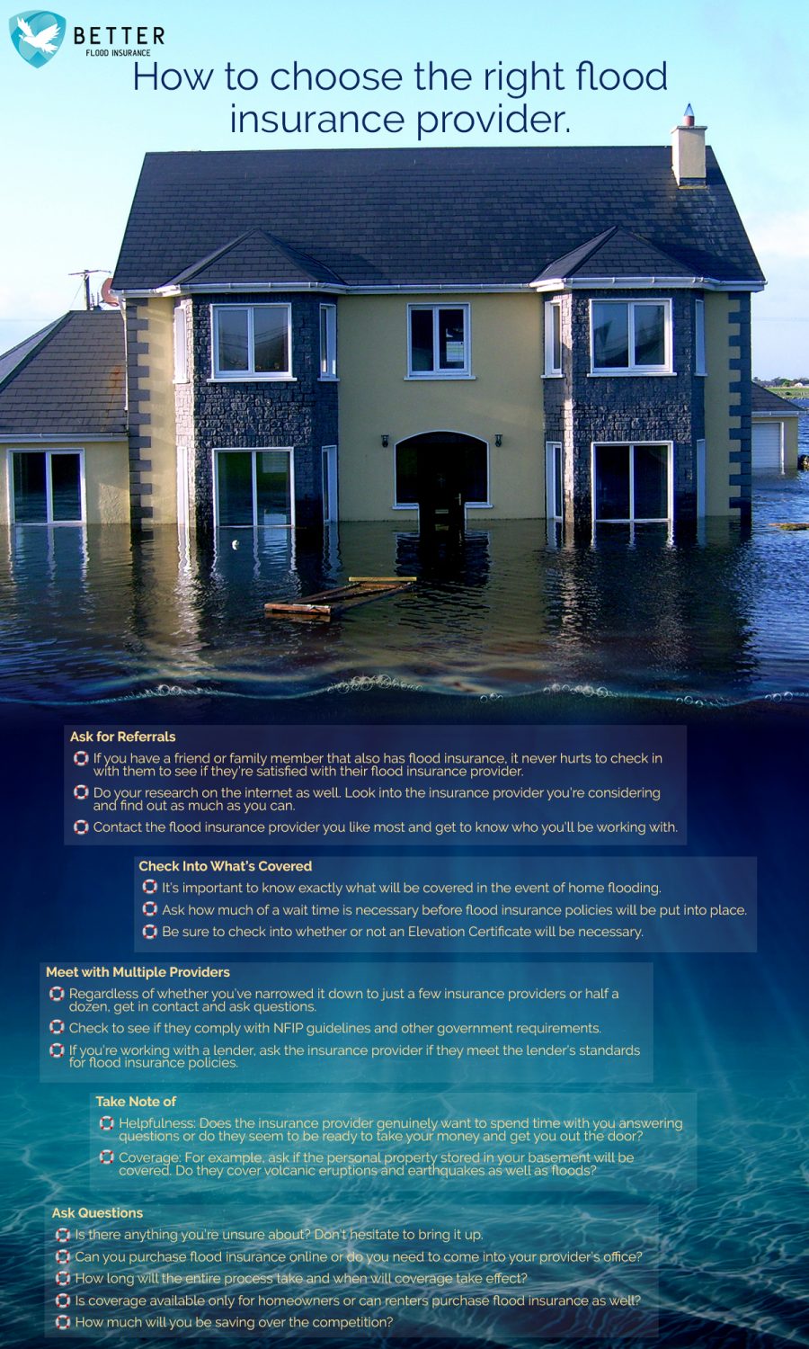 Insurance Provider: How to Choose the Flood Insurance Provider