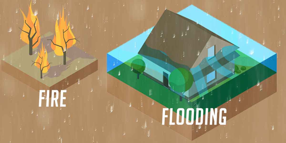 What is a burn scar and how does it relate to flooding? Flood after ...