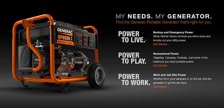 Portable Generators | Blackout Generators & Service