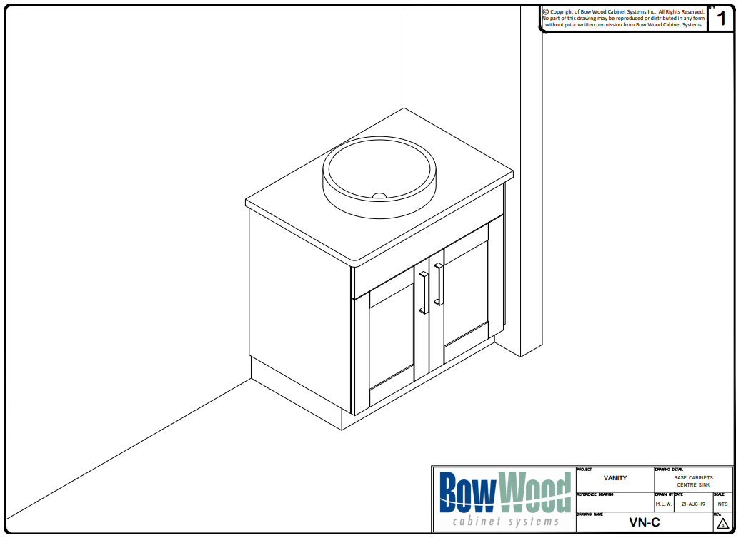 Reception Desk | Washroom Vanity | Custom Millwork | Bow Wood Cabinet ...