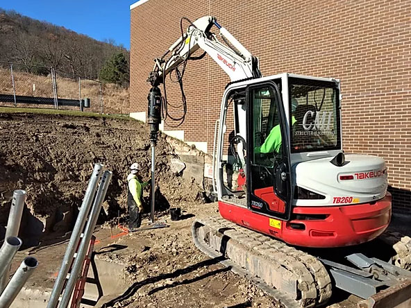 Helical Pile Installation Equipment