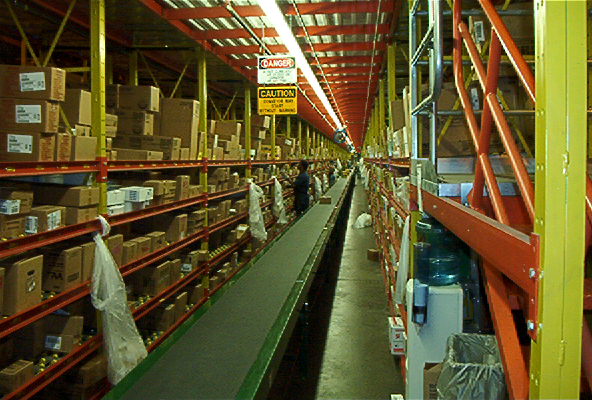 Carton Flow Warehouse Rack | Case Flow Storage Rack | E-Distribution