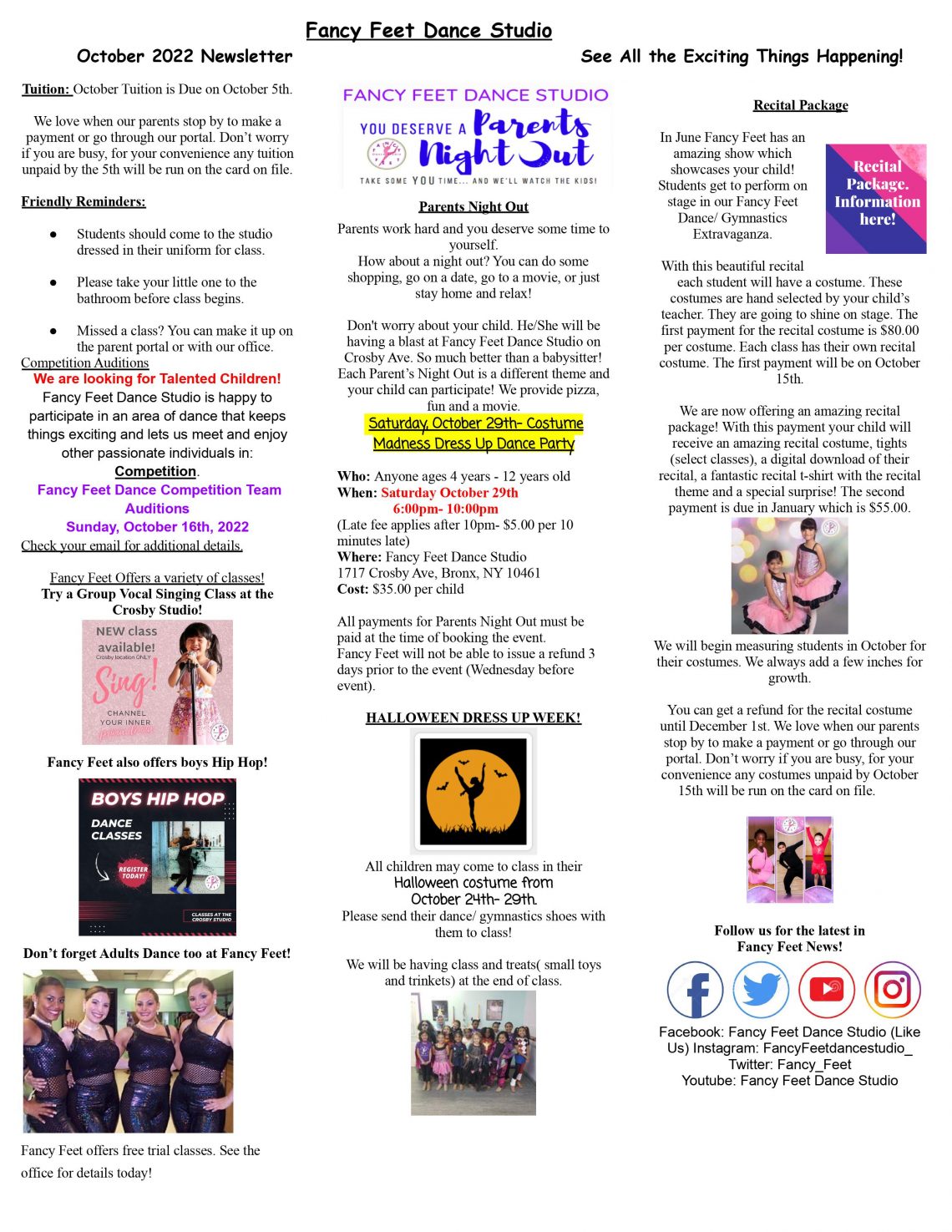 Bronx, NY Dance Studio & Classes For Kids | Dance Instructors Bronx, NY ...