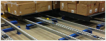 Pallet Jack Access Ramp for Easy Access to Floor-Mounted Pallet Flow