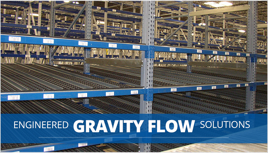 Pallet Flow | Gravity Flow Racks | Carton Flow - Mallard Manufacturing