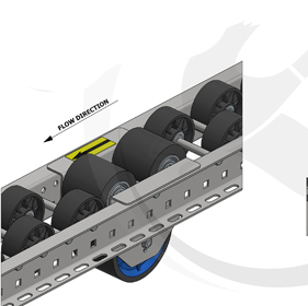 Pallet Flow, Carton Flow, Gravity Conveyor - Illustration Gallery