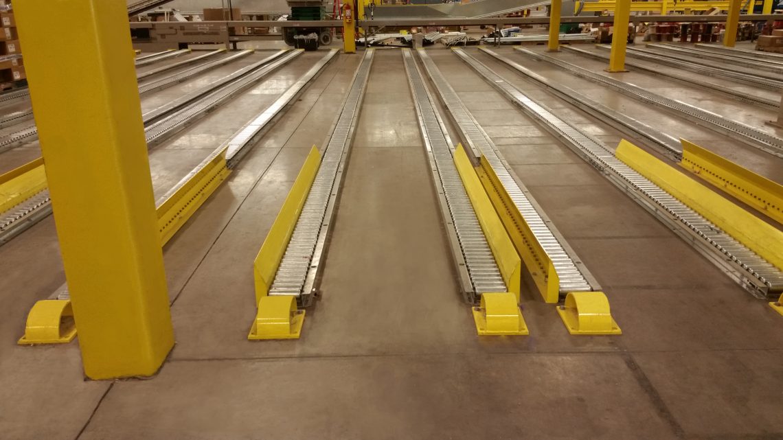 Pallet Flow Entry Guides Designed to Improve Pallet Pick and Storage