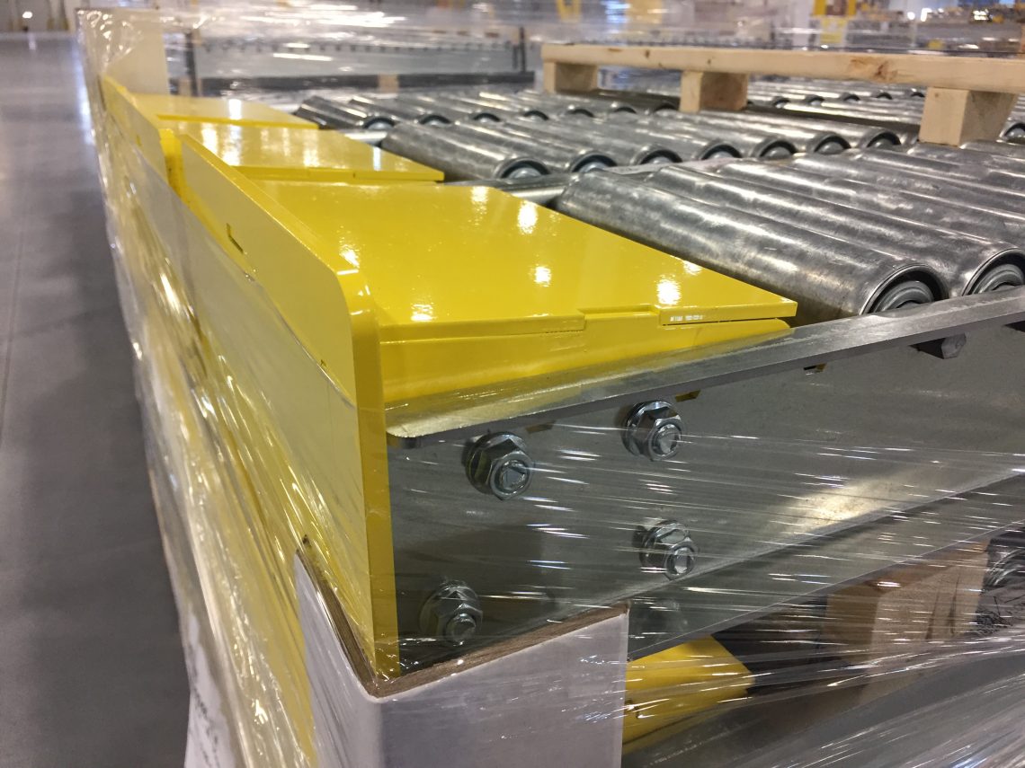 Bolt-On Design Pallet Flow Ramp Stops - Faster, Cheaper Replacement