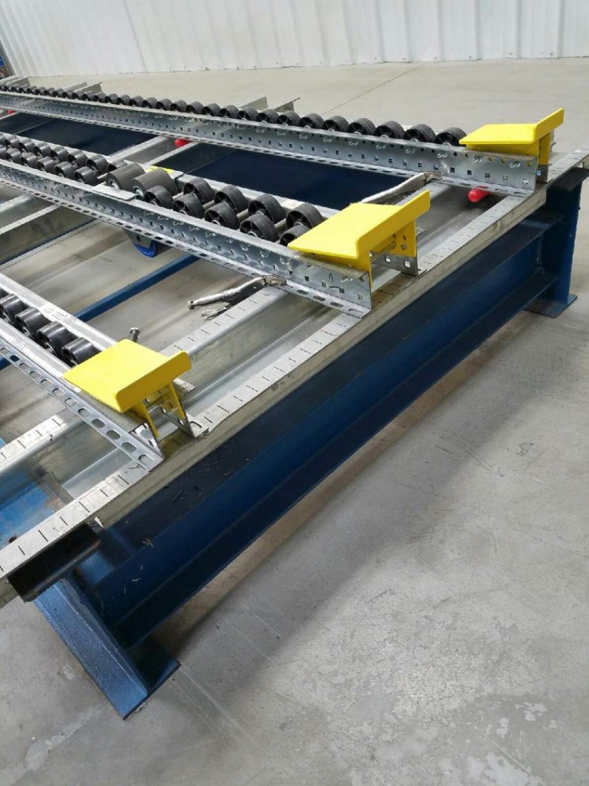 Bolt-On Design Pallet Flow Ramp Stops - Faster, Cheaper Replacement