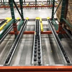 Case-Pick Pallet Flow Separator| Pallet Flow Rack| Mallard Manufacturing