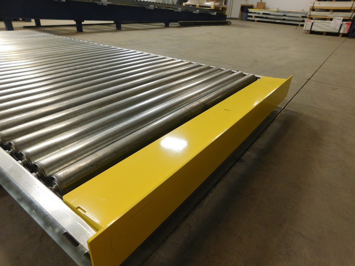 Full & Split Roller Pallet Flow Gravity Flow System Pictures