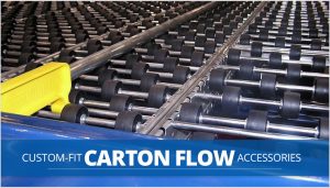 Carton Flow Lane Dividers | Carton Flow Rack | Mallard Manufacturing