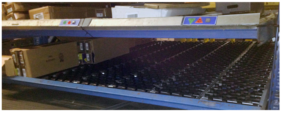 Pick-to-Light + Carton Flow Rack Supercharges Order Picking