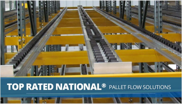 Pallet Flow Rack Solutions for All Your Gravity Flow Storage Rack Needs