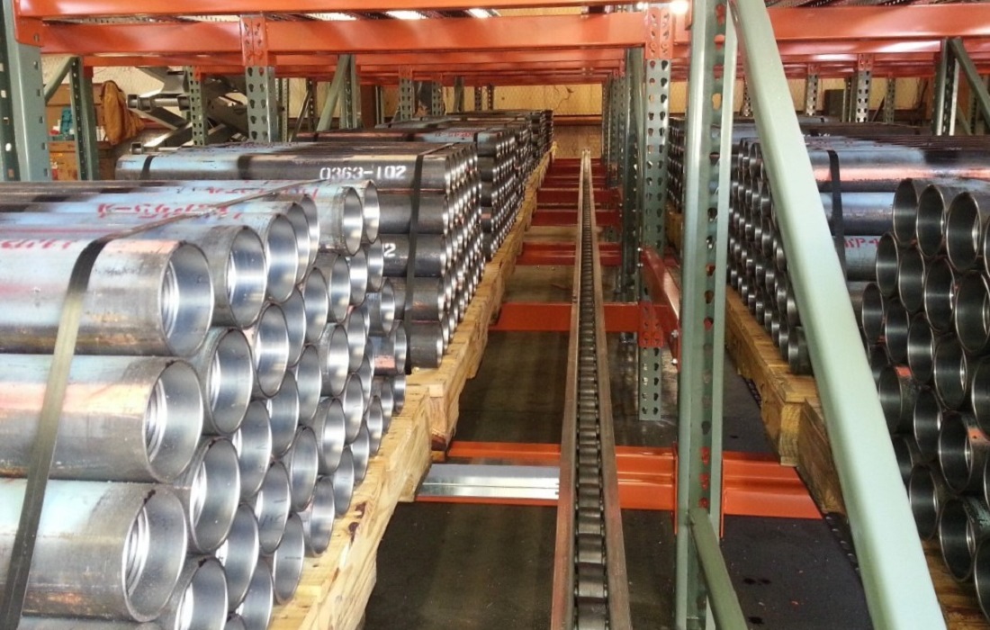 Push-Back Pallet Rack - LIFO Shallow or Deep Lane Pallet Storage