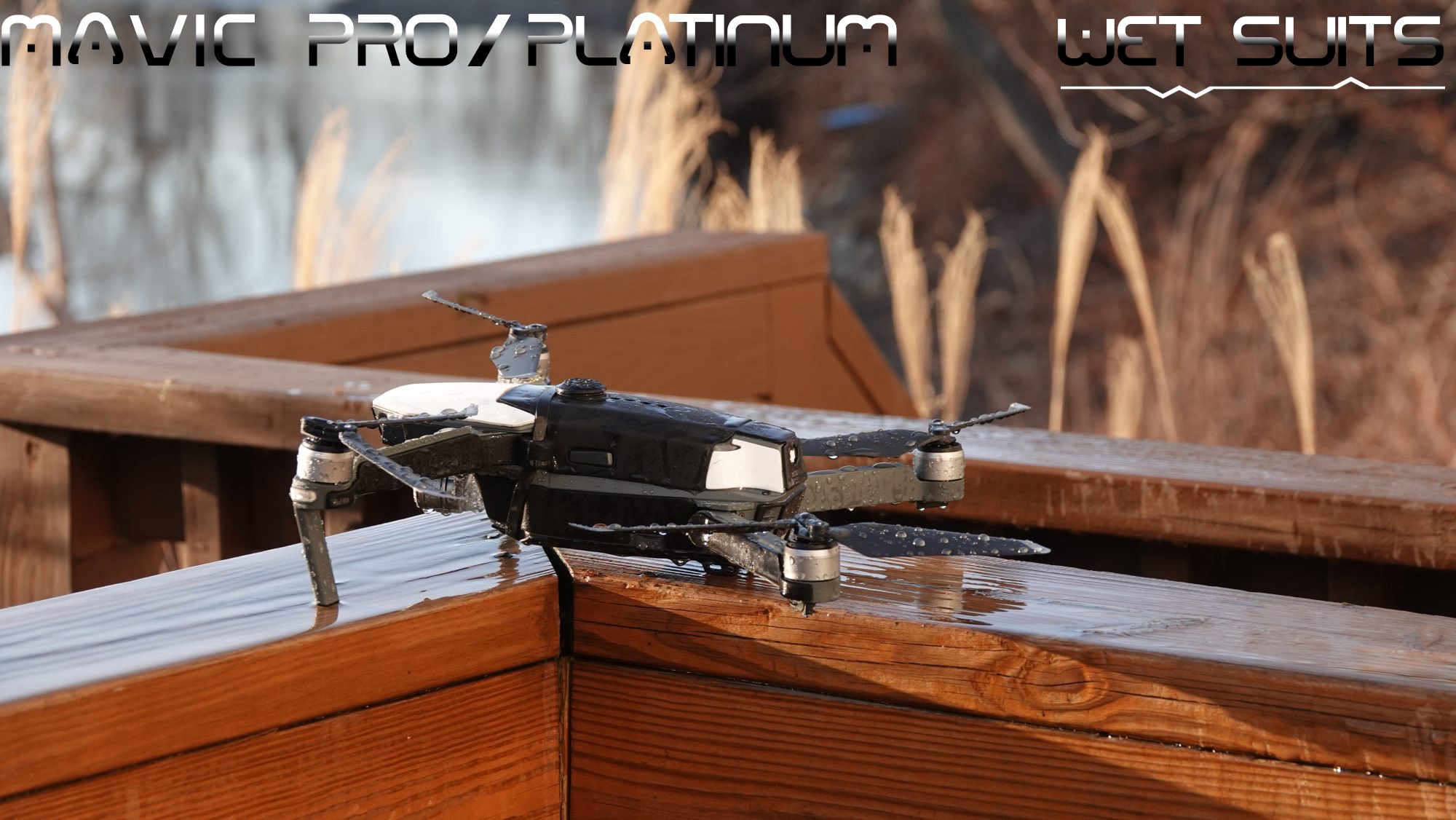 Phantom Rain Wetsuits - Now you can fly in the rain.