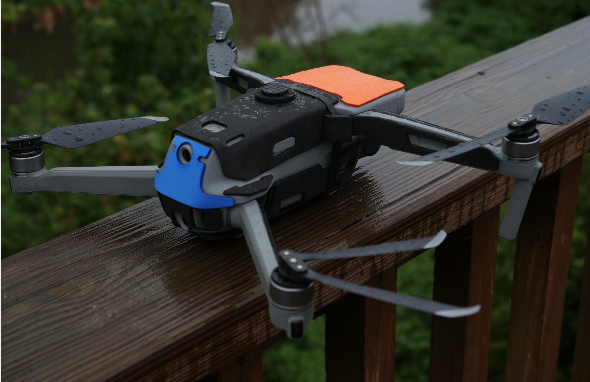 Phantom Rain Wetsuits - Now you can fly in the rain.