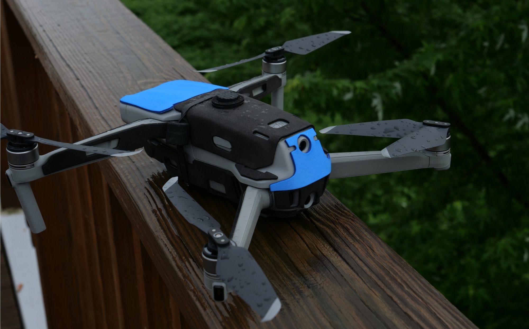 Phantom Rain Wetsuits - Now you can fly in the rain.