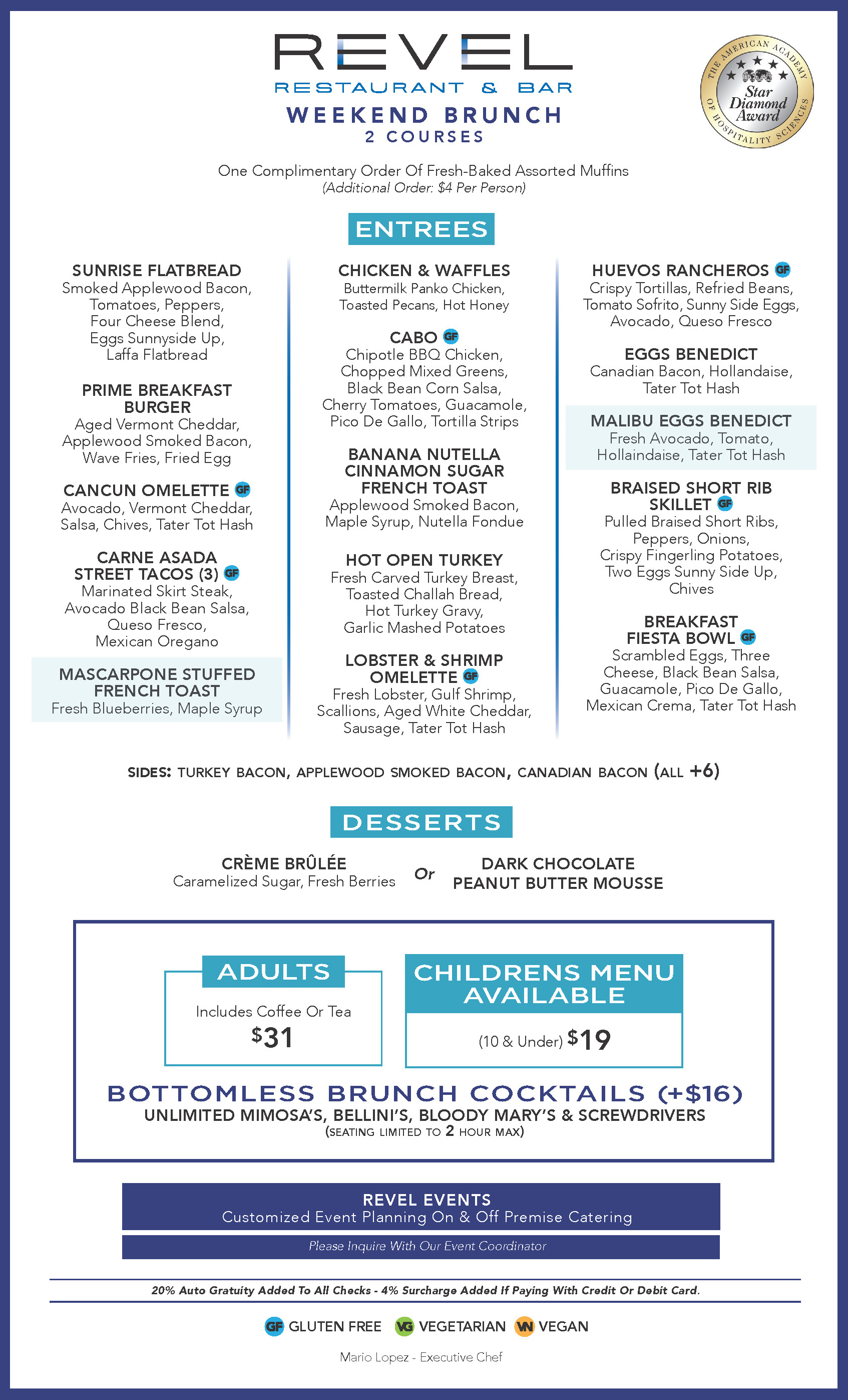 Brunch At REVEL | Revel Restaurant & Bar