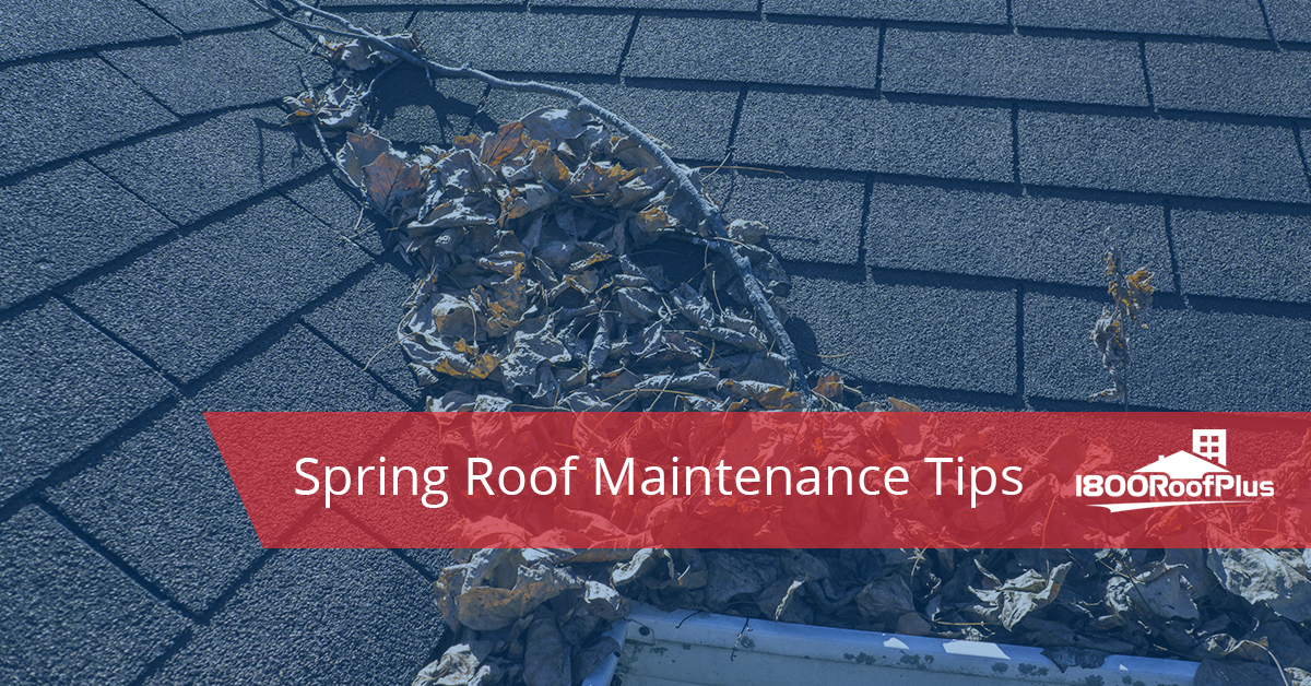 Tips From Roof Plus Spring Roof Maintenance