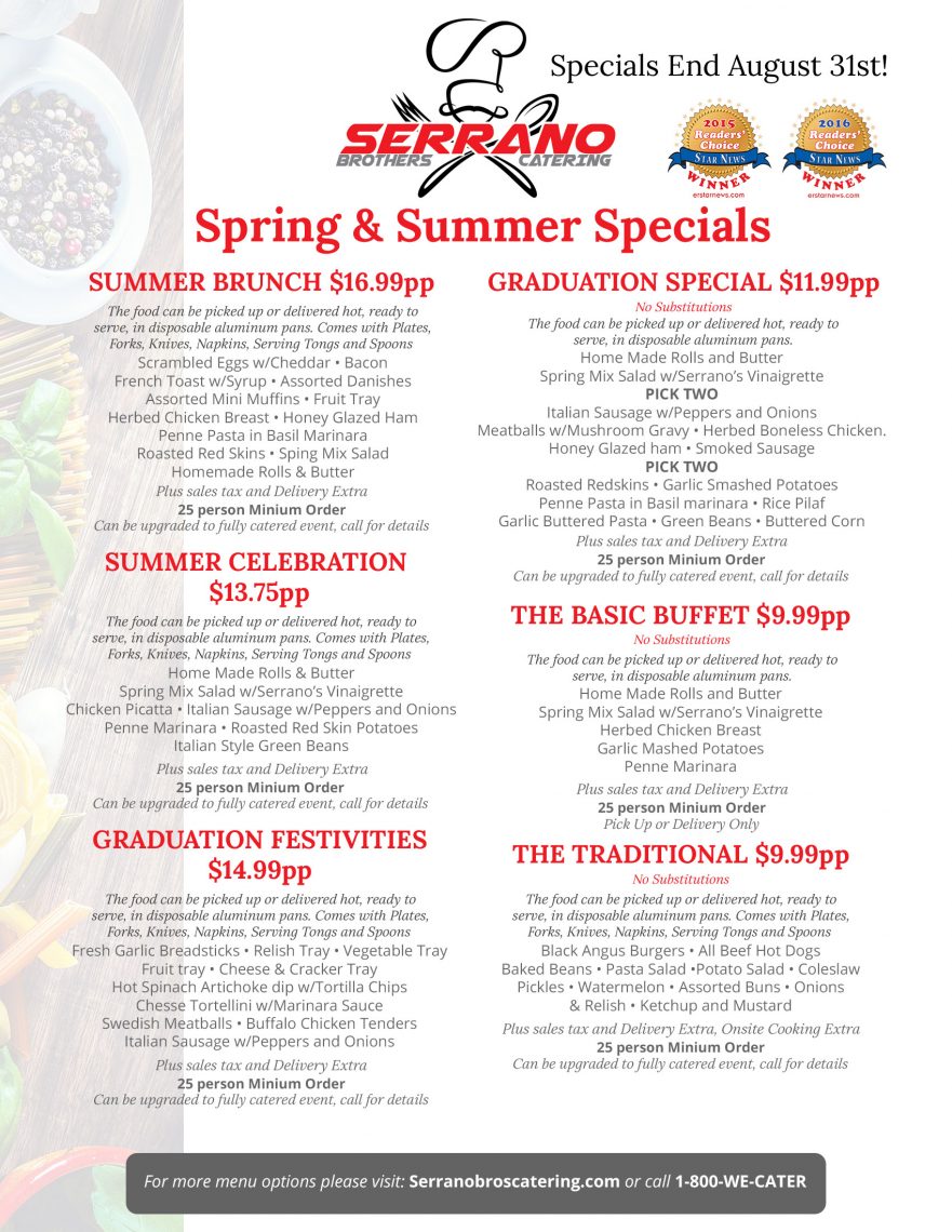 Catering Elk River | Catering Services Ramsey | BBQ Catering Ostego ...