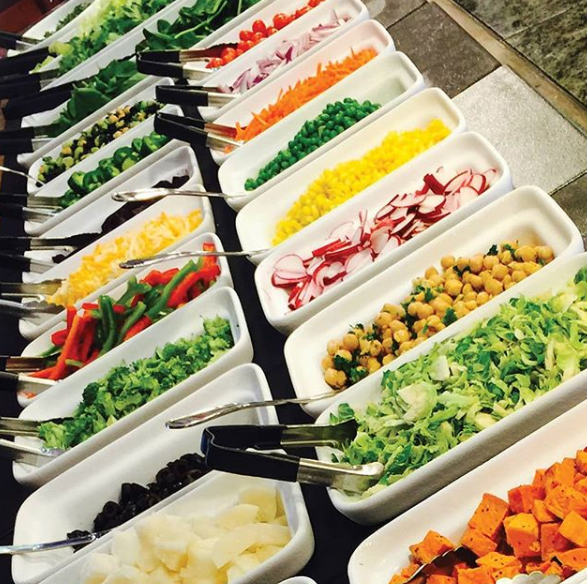 Sizzler Salad Bar