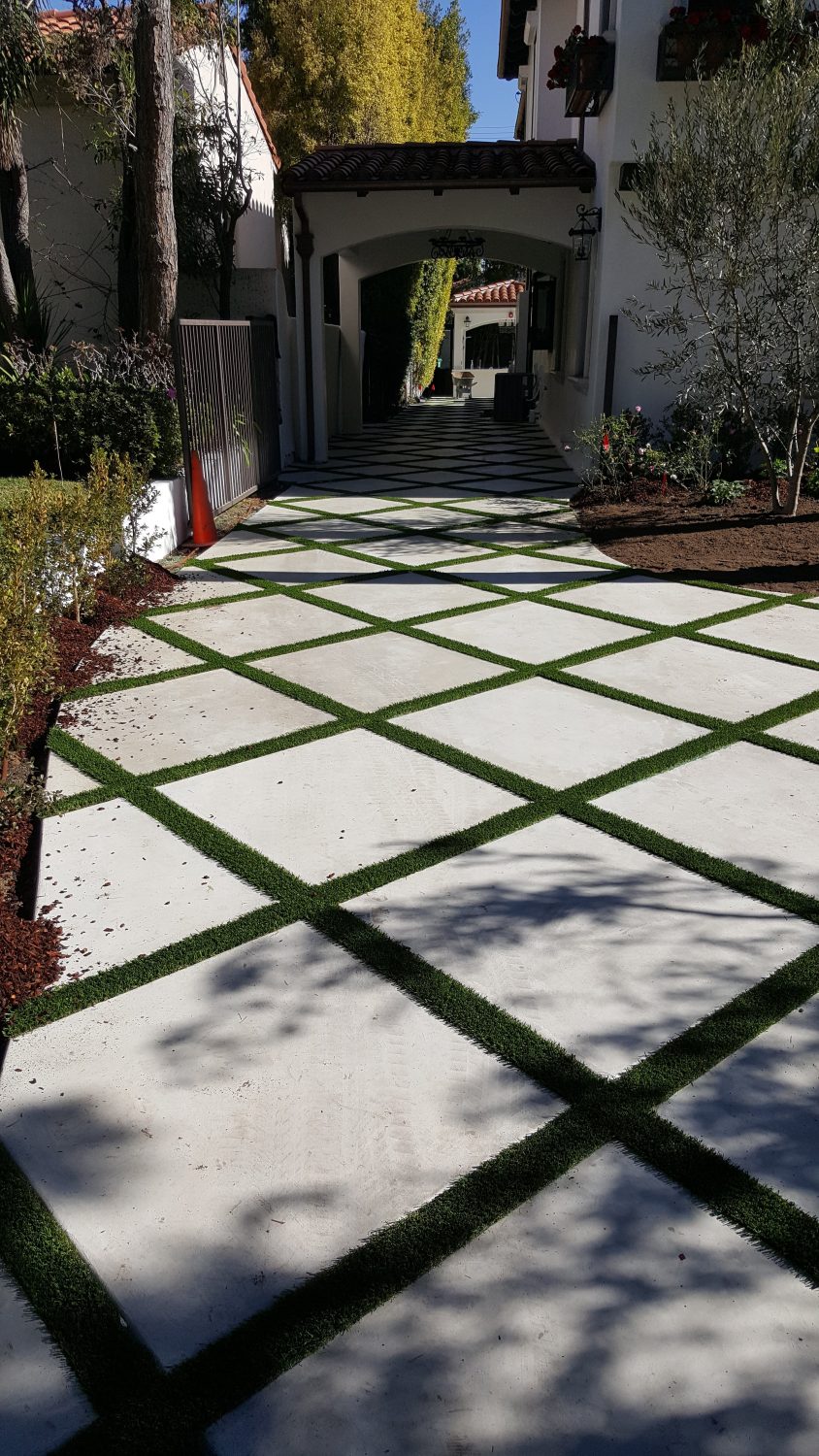Driveway Strips - Exceptional Turf In Southern California
