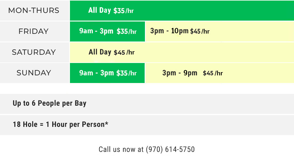 Book Now - Reserve Your Indoor Golf Bay In Richmond